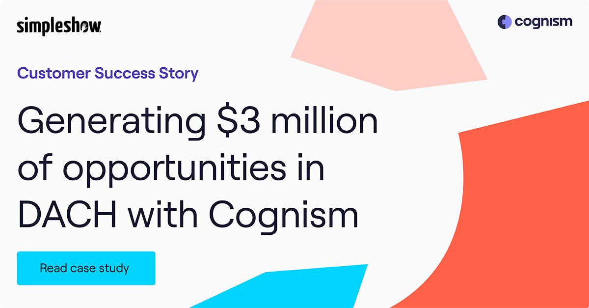 Generating $3 Million of Opportunities in DACH With Cognism